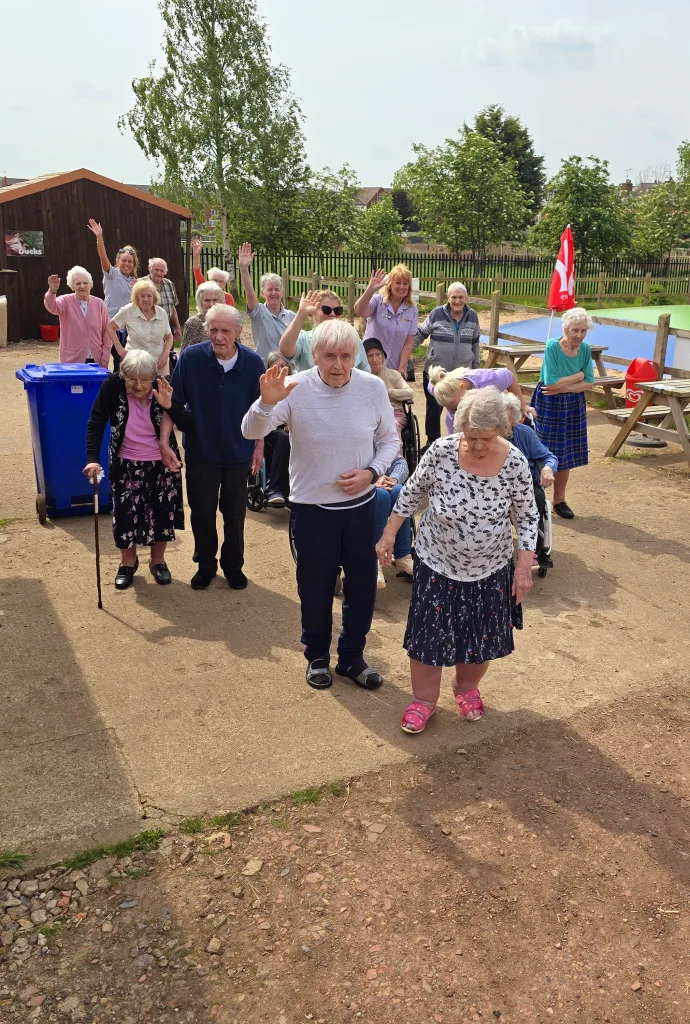 Maun View Care Home Residents Enjoy A Day Of Fun At Willow Tree Family ...