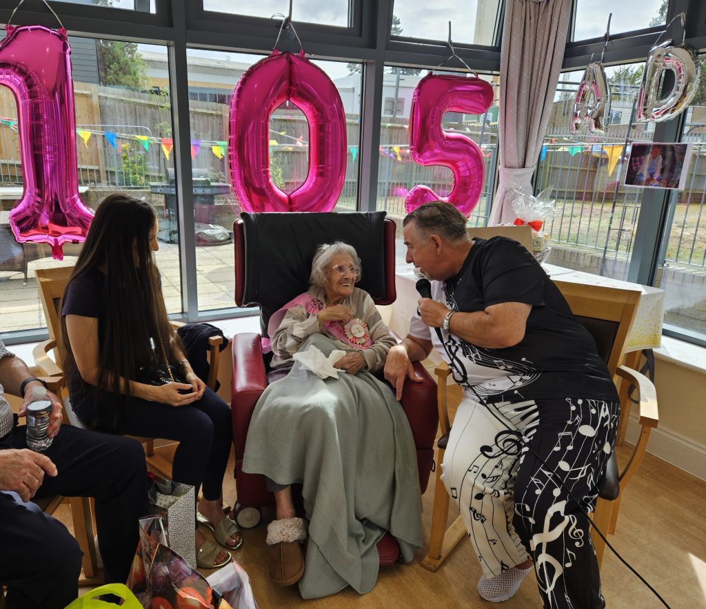 Ada Celebrates Her 105th Birthday In True Cockney Style At Alexandra ...