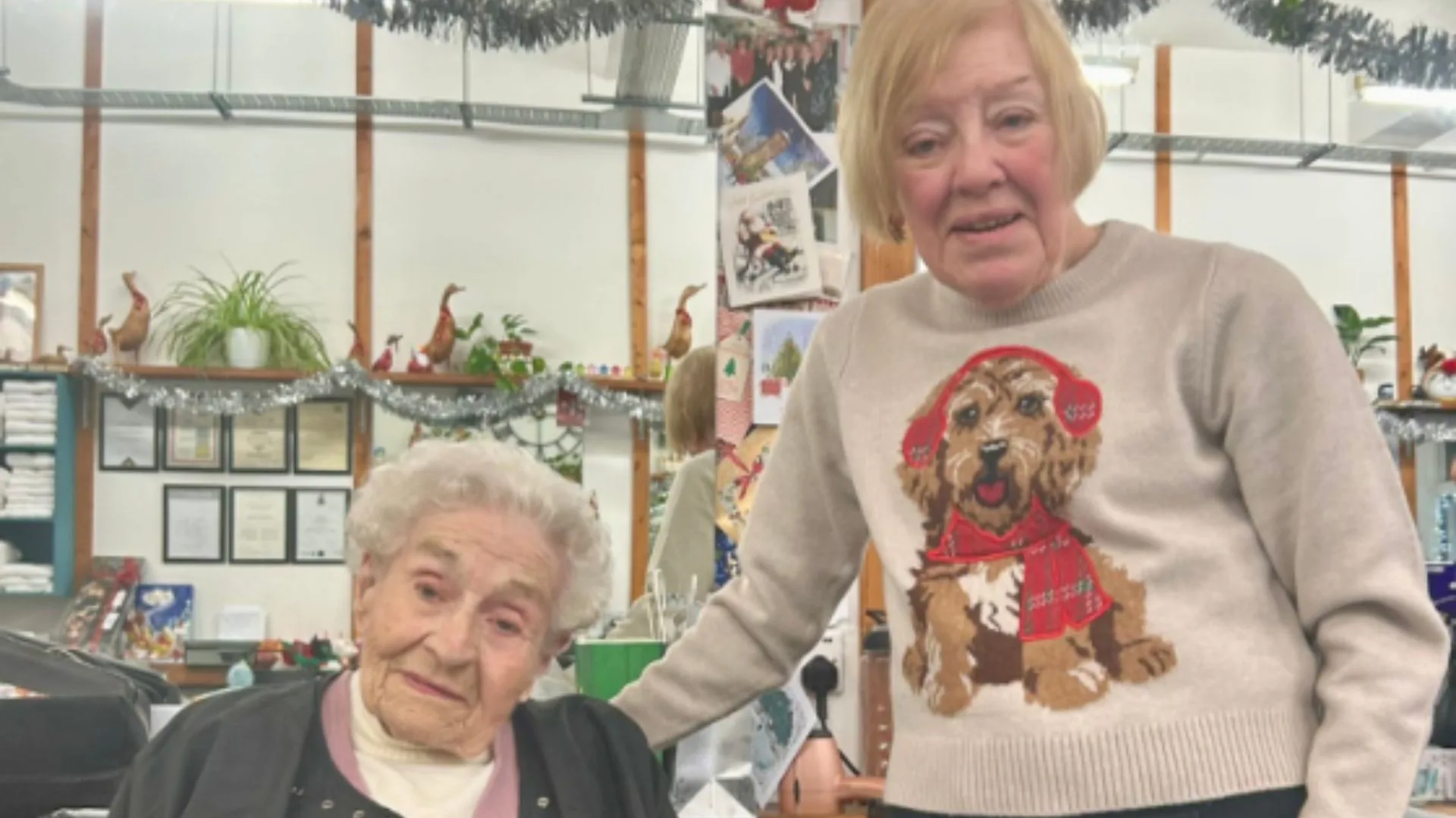 102-Year-Old Frank Foster House Resident Keeps Beloved Hairdresser ...