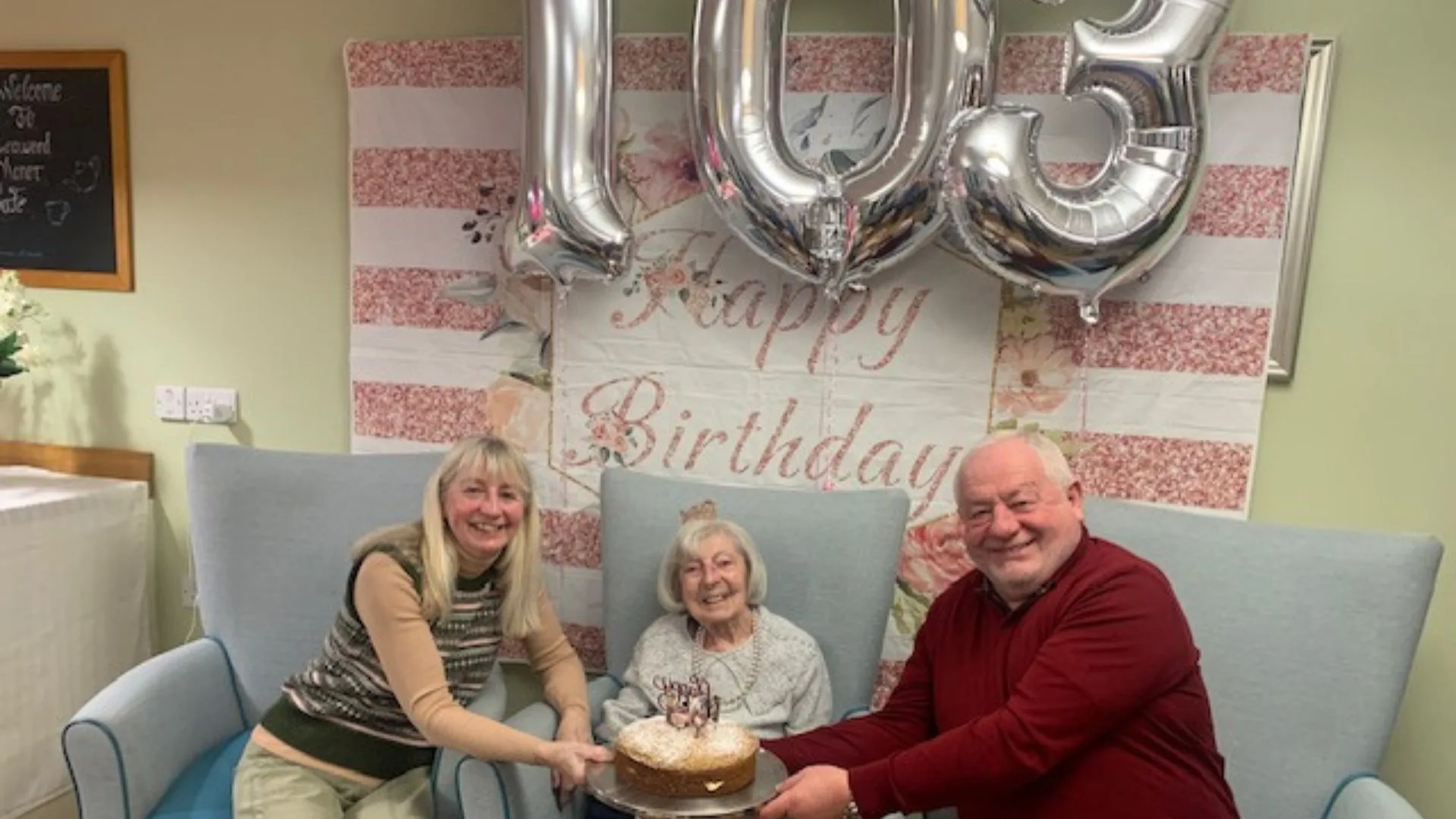 103rd Birthday Celebrations At Leawood Manor - Care Homes UK | Dementia ...