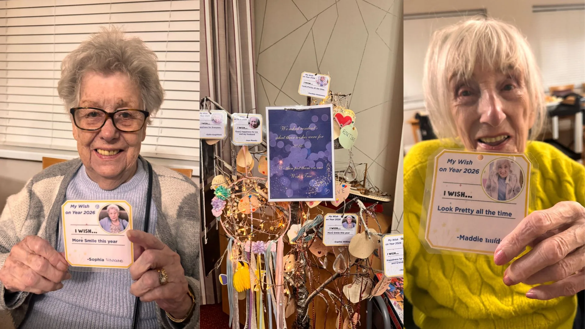 Frank Foster House Residents Share Hope Through A Wishing Tree - Care ...